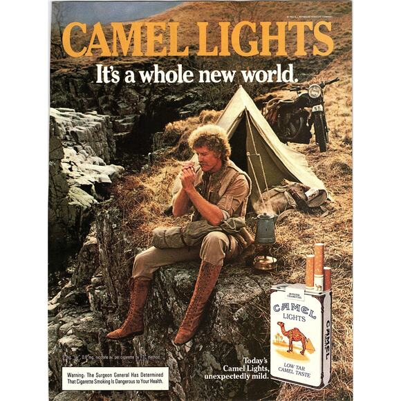 None and/or Unknown | Accents | Camel Lights Rugged Man With A Perm ...